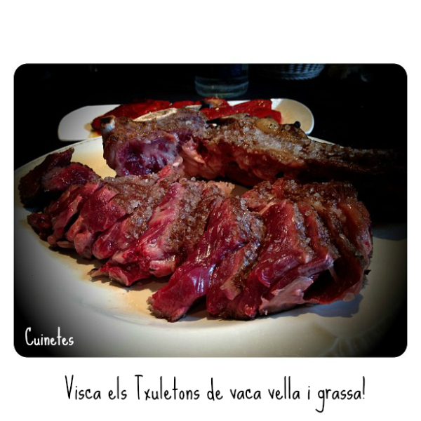 La millor calçotada és amb Txuletón (i de vaca vella i grassa! Ai va la ...